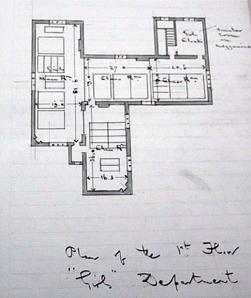 Girls School First Floor Layout Plan 1899 Batchelors Acre – Royal Free ...